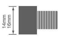 A Grade 10mm Extension Link ET-14 — Staff Ironmongery
