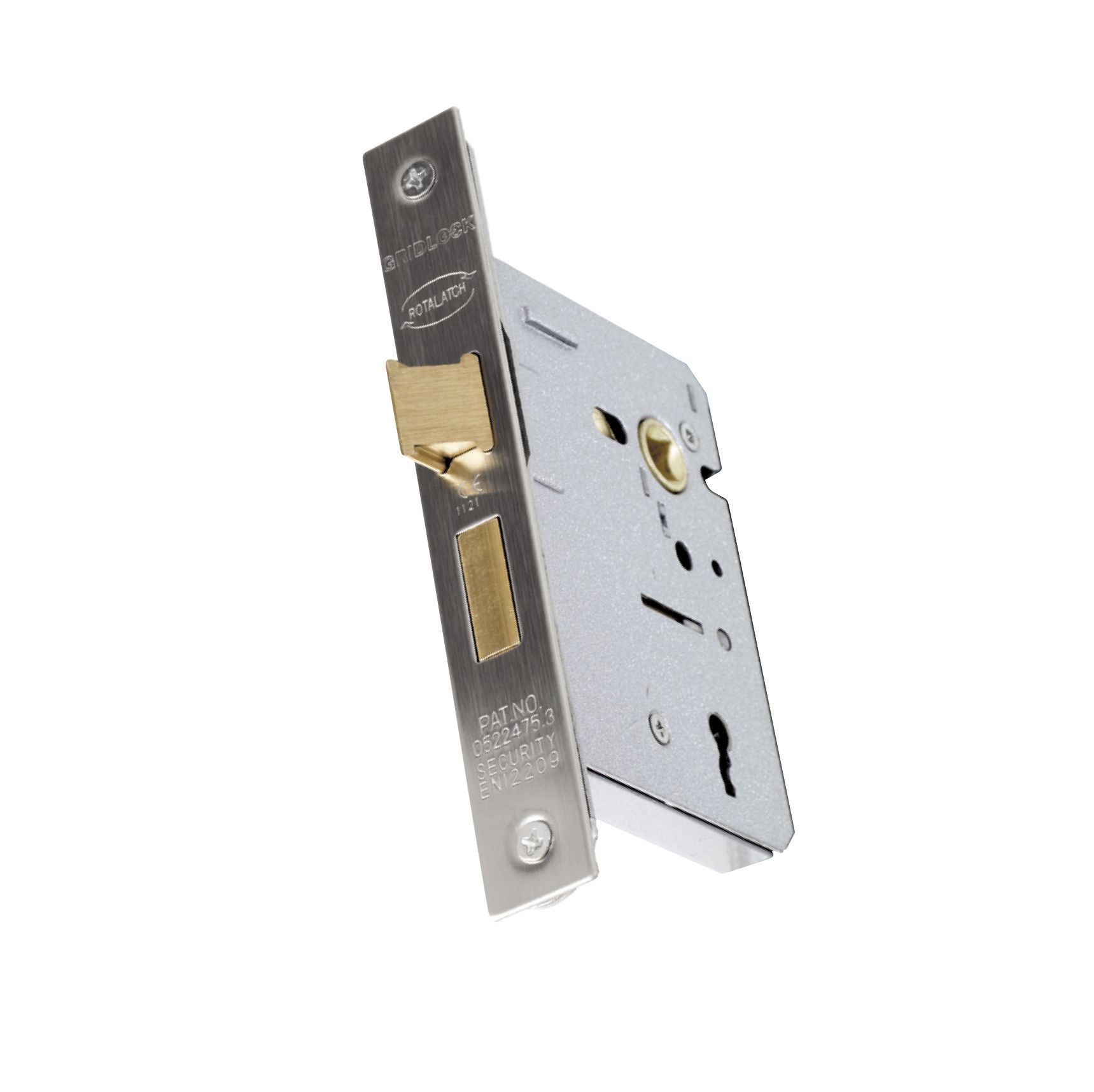 GRIDLOCK Mortice 3 Lever Sash Lock — Staff Ironmongery